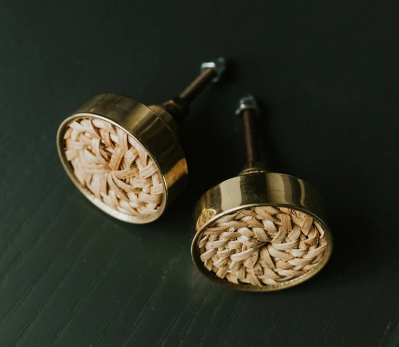 Druridge Rattan Drawer Handle – Home Luxe Co